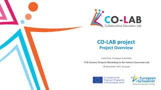 #SPW17 - CO-LAB project overview | PPT