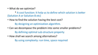 Combinatorial optimization CO-1 | PPT