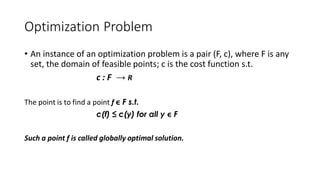 Combinatorial optimization CO-1 | PPT
