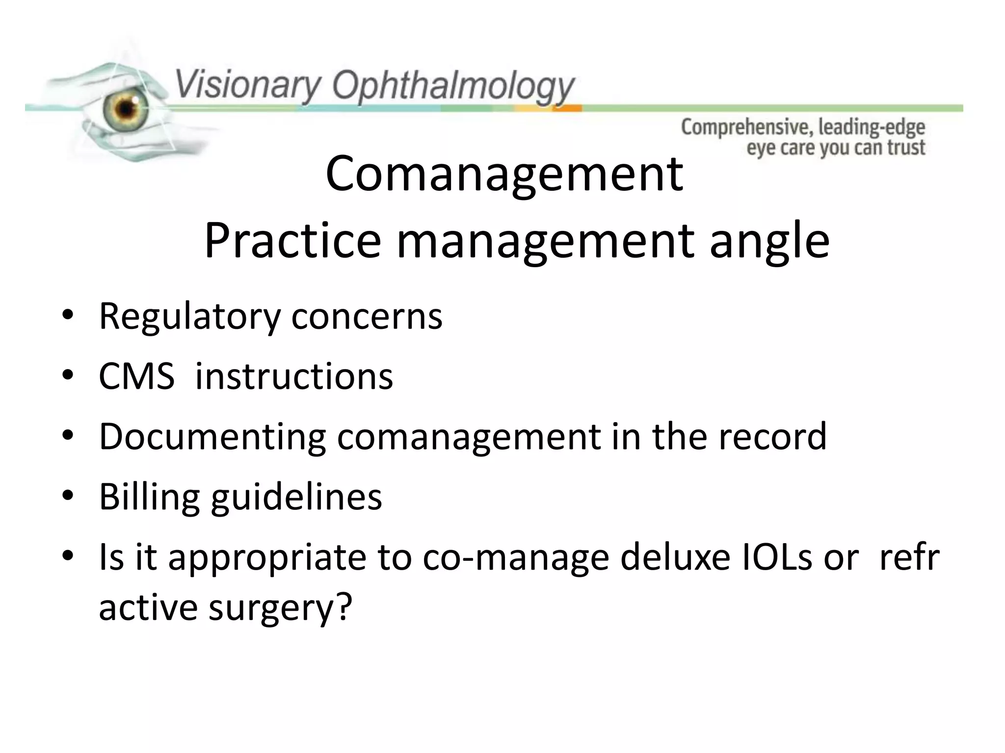 Co Management Made Easy | PPT