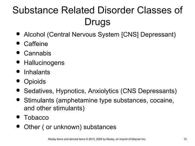 Substance Related Disorders | PPT