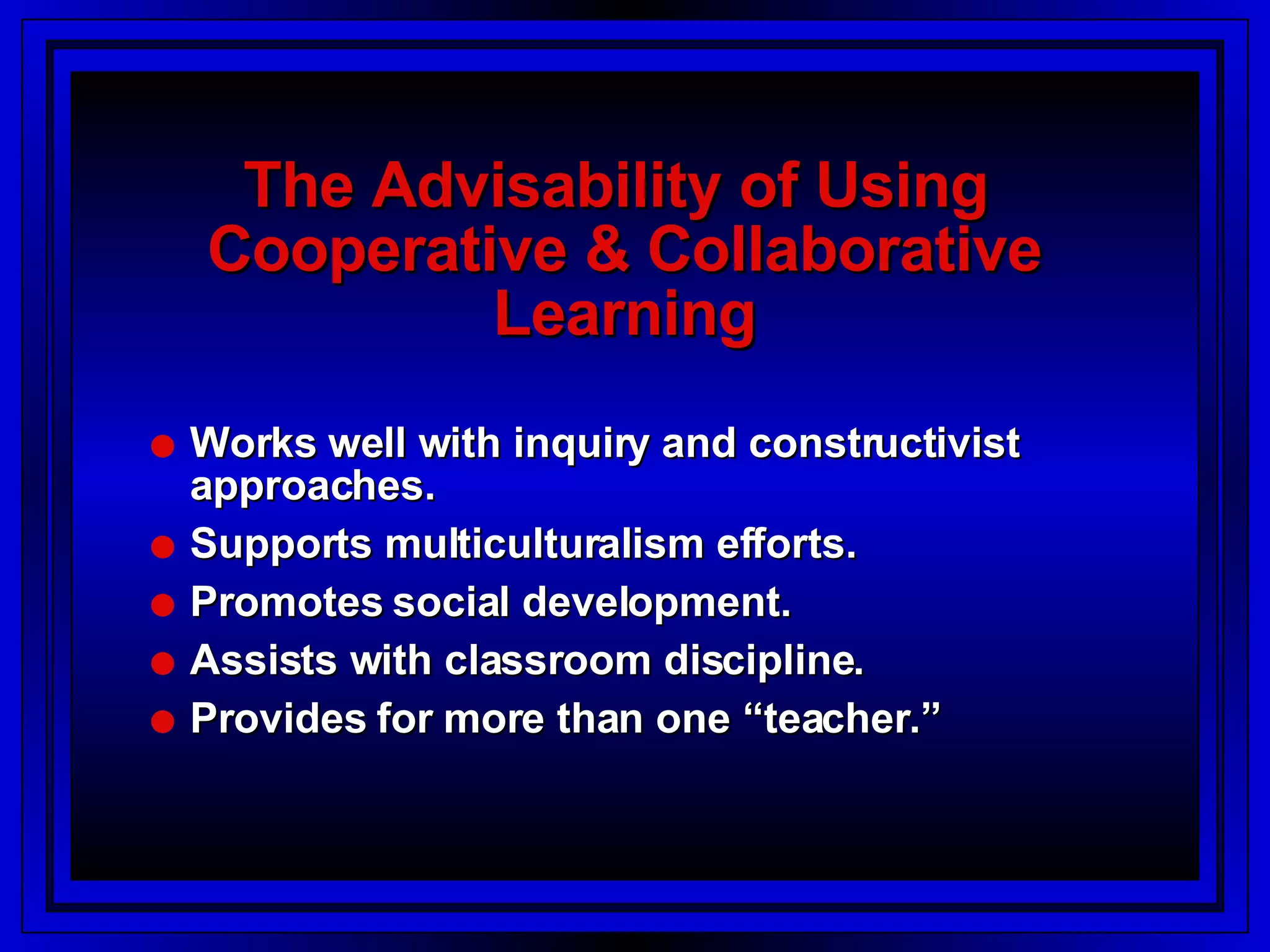 Co Operative Learning | PPT