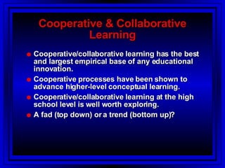 Co Operative Learning | PPT