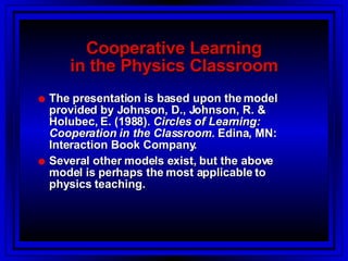Co Operative Learning | PPT