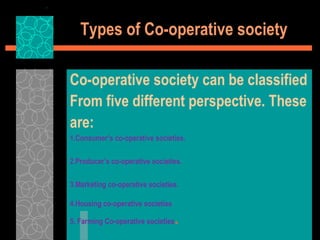Co operative 9 | PPT