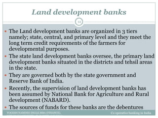 Co operative banking in india | PPTX