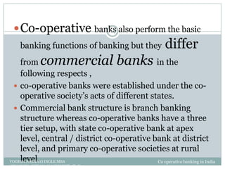 Co operative banking in india | PPTX