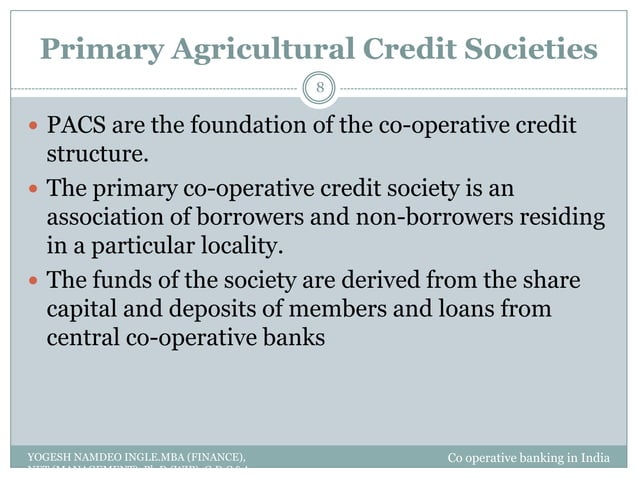 Co operative banking in india | PPTX