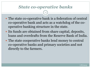 Co operative banking in india | PPTX