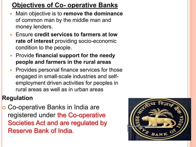 Co operative bank in India | PPTX | Business Banking & Finance | Business