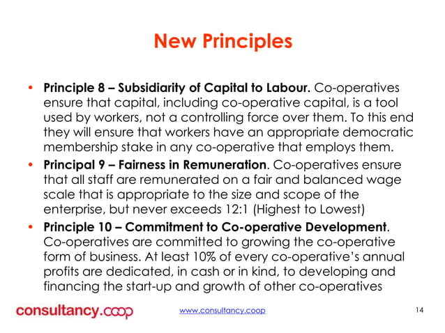 Co operative development in UK and Ireland : Alex Bird | PPT