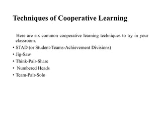 Co operative learning | PPT