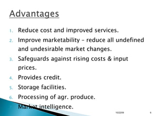 Co Operative Marketing | PPT