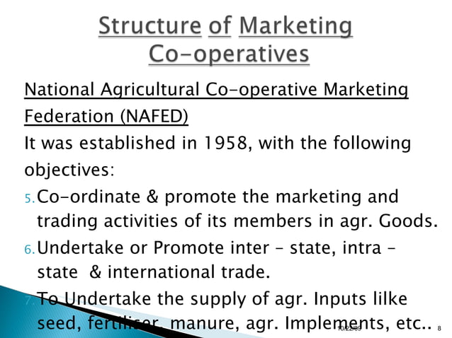 Co Operative Marketing | PPT