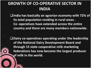 Co Operative Movement In India | PPTX