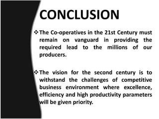 Co Operative Movement In India | PPTX