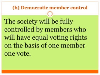 Co operative principles | PPTX