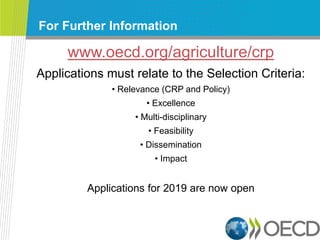 OECD Co-operative research programme - Gary Fitt | PDF