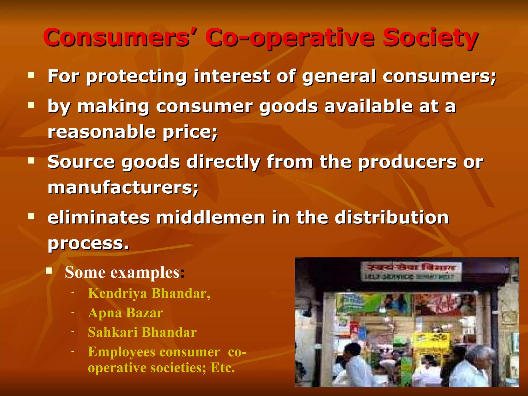 Co-operative Societies | PPT