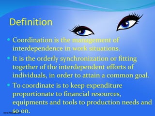 Co ordination | PPT