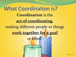 Co ordination | PPS