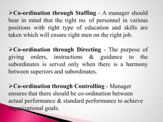Co ordination | PPTX