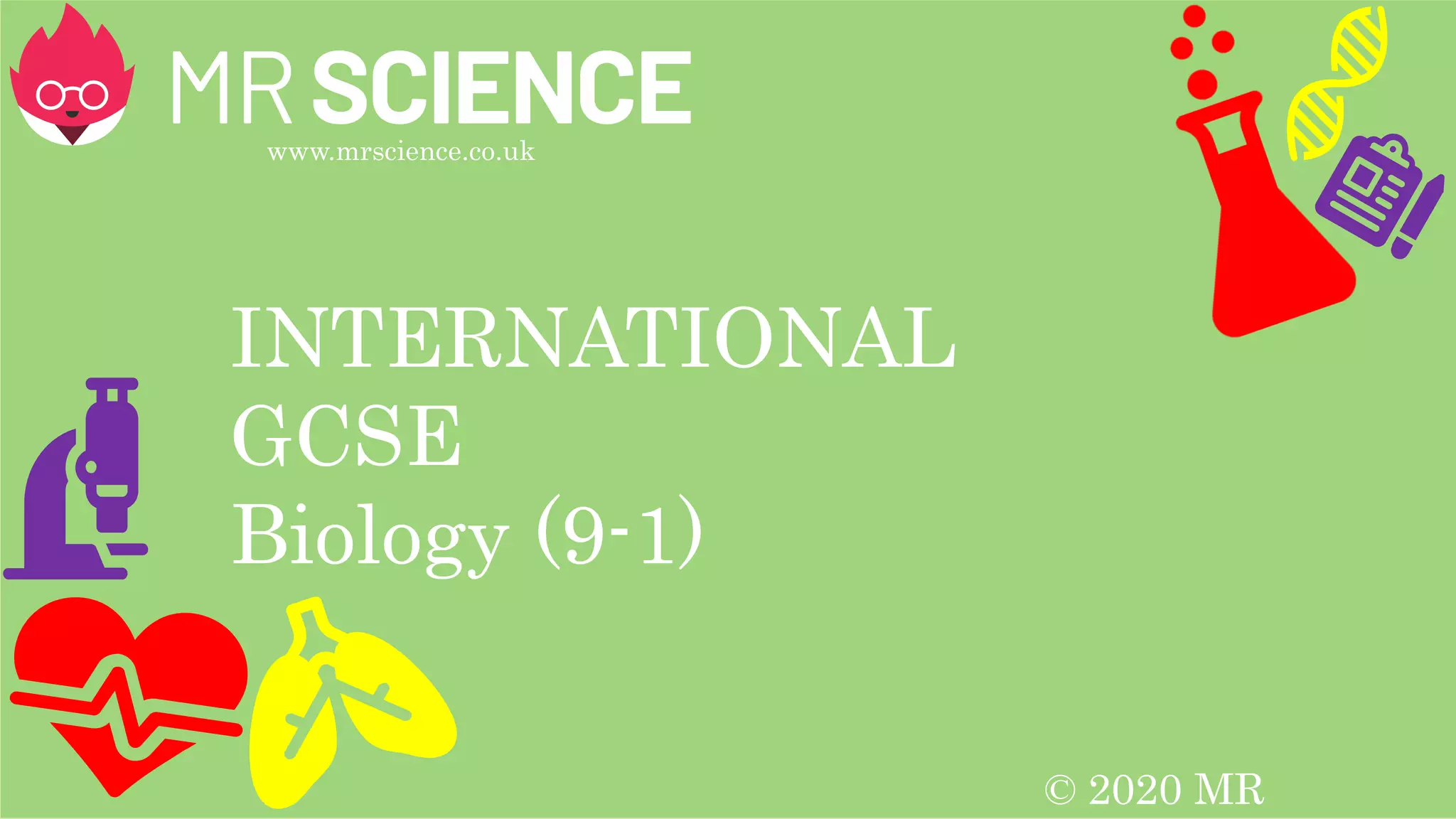 IGCSE Biology Edexcel (9-1)- Co-ordination and response (humans) | PPTX