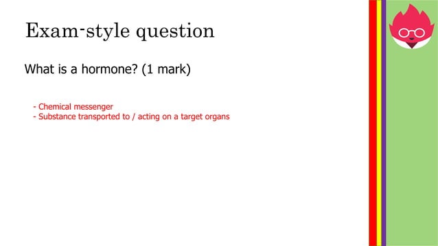 IGCSE Biology Edexcel (9-1)- Co-ordination and response (humans) | PPTX ...