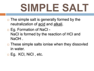Co ordination chemistry | PPTX