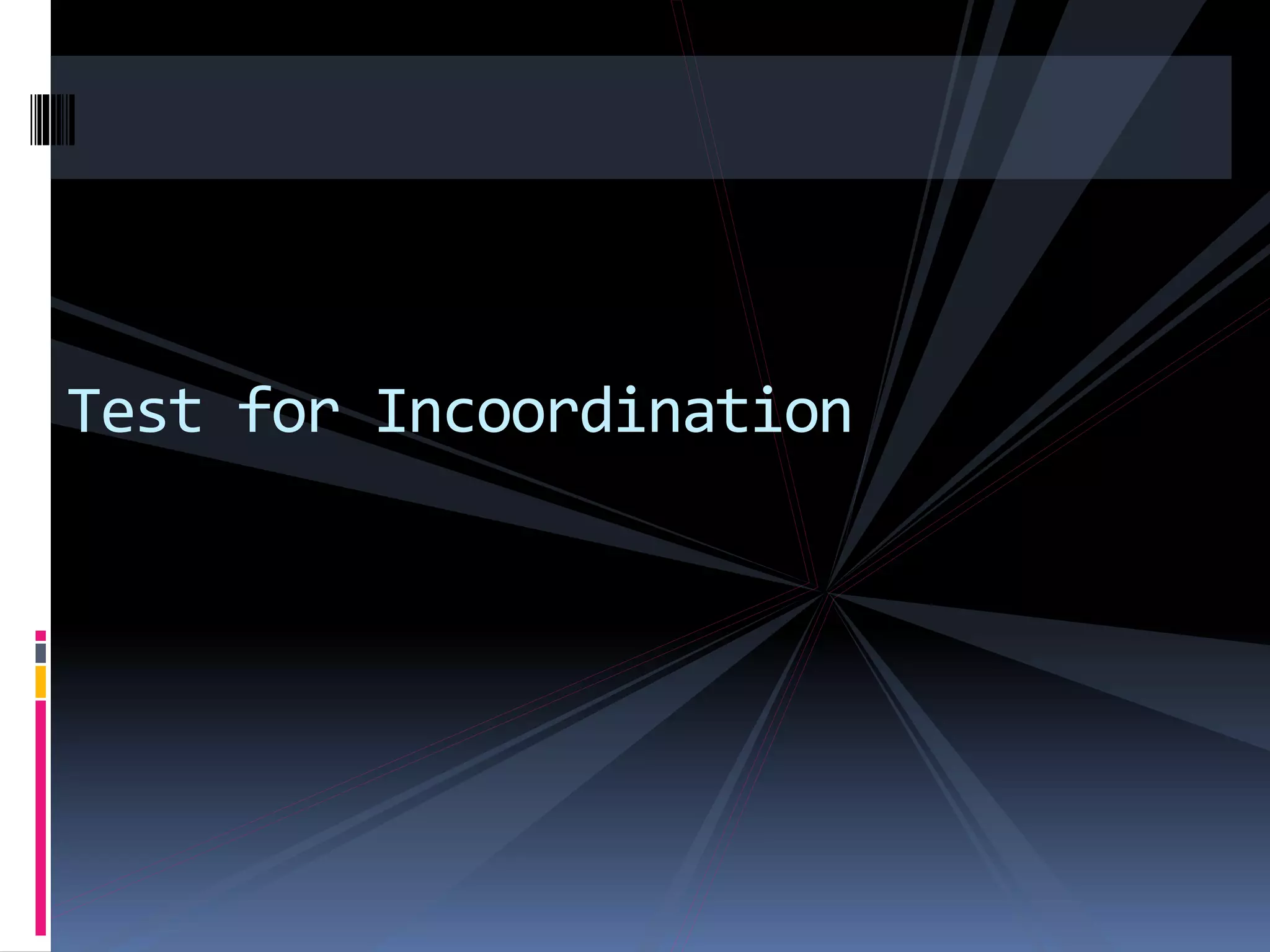 Co ordination exercise | PPTX