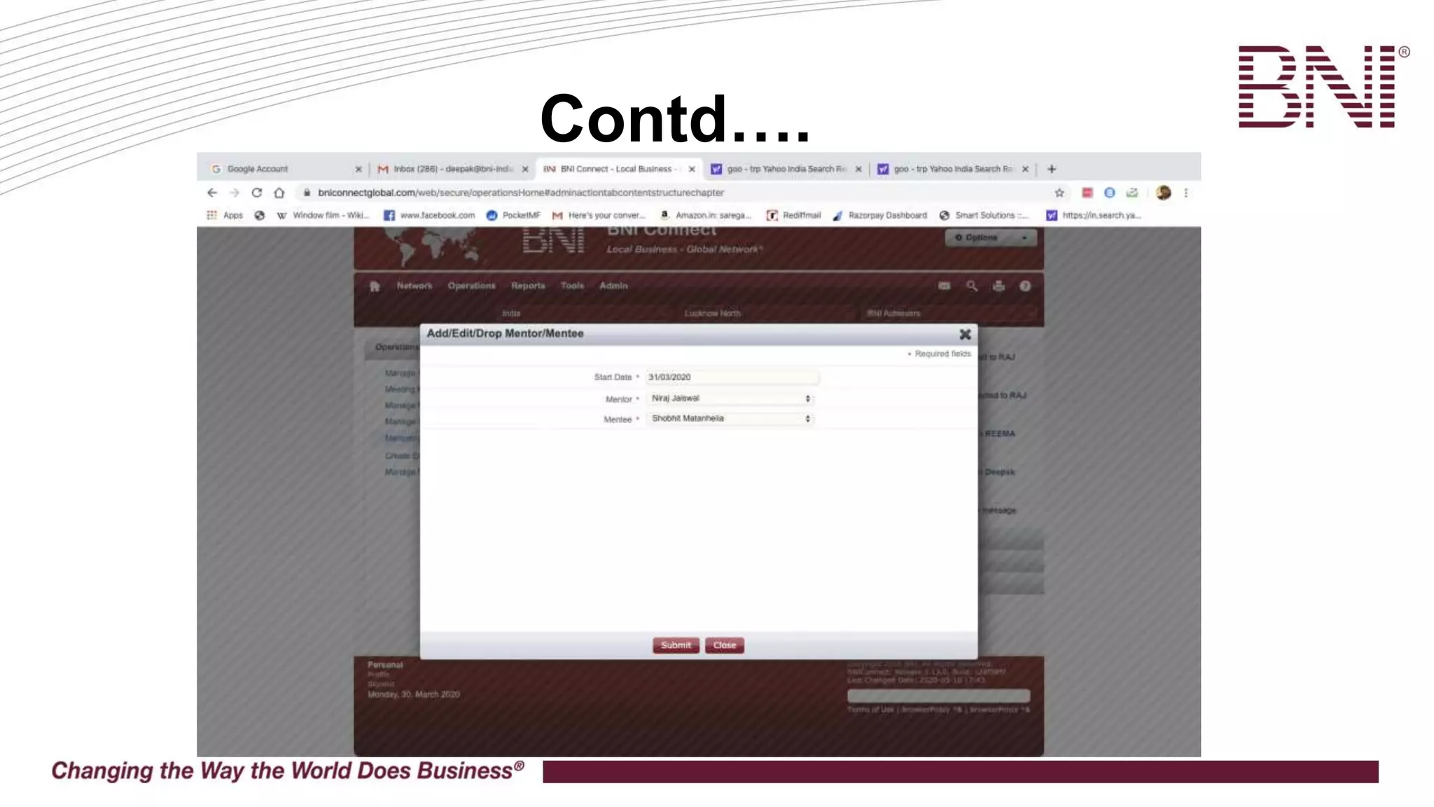 BNI LT & Coordinators role guide | PDF