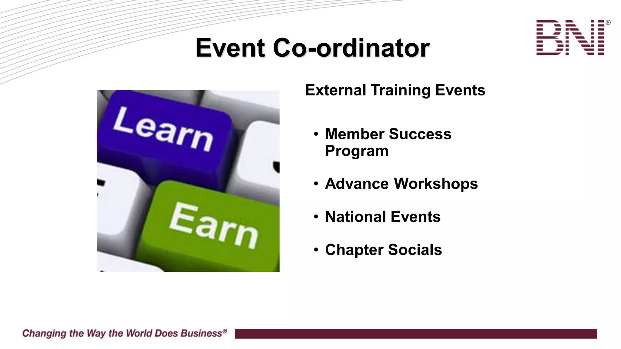BNI LT & Coordinators role guide | PDF