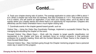 BNI LT & Coordinators role guide | PDF