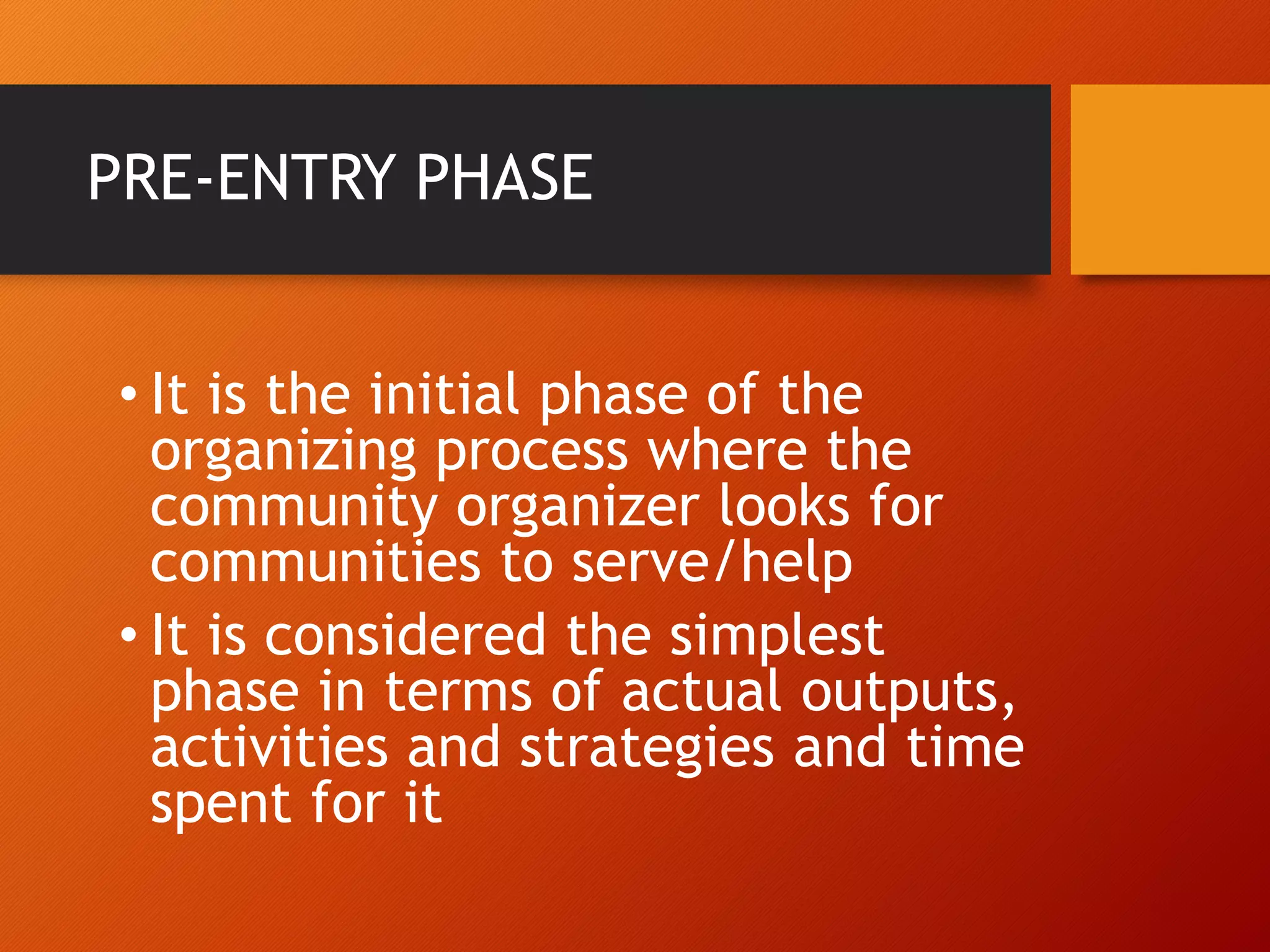 COMMUNITY ORGANIZING-PARTICIPATORY ACTION RESEARCH PROCESS | PPTX