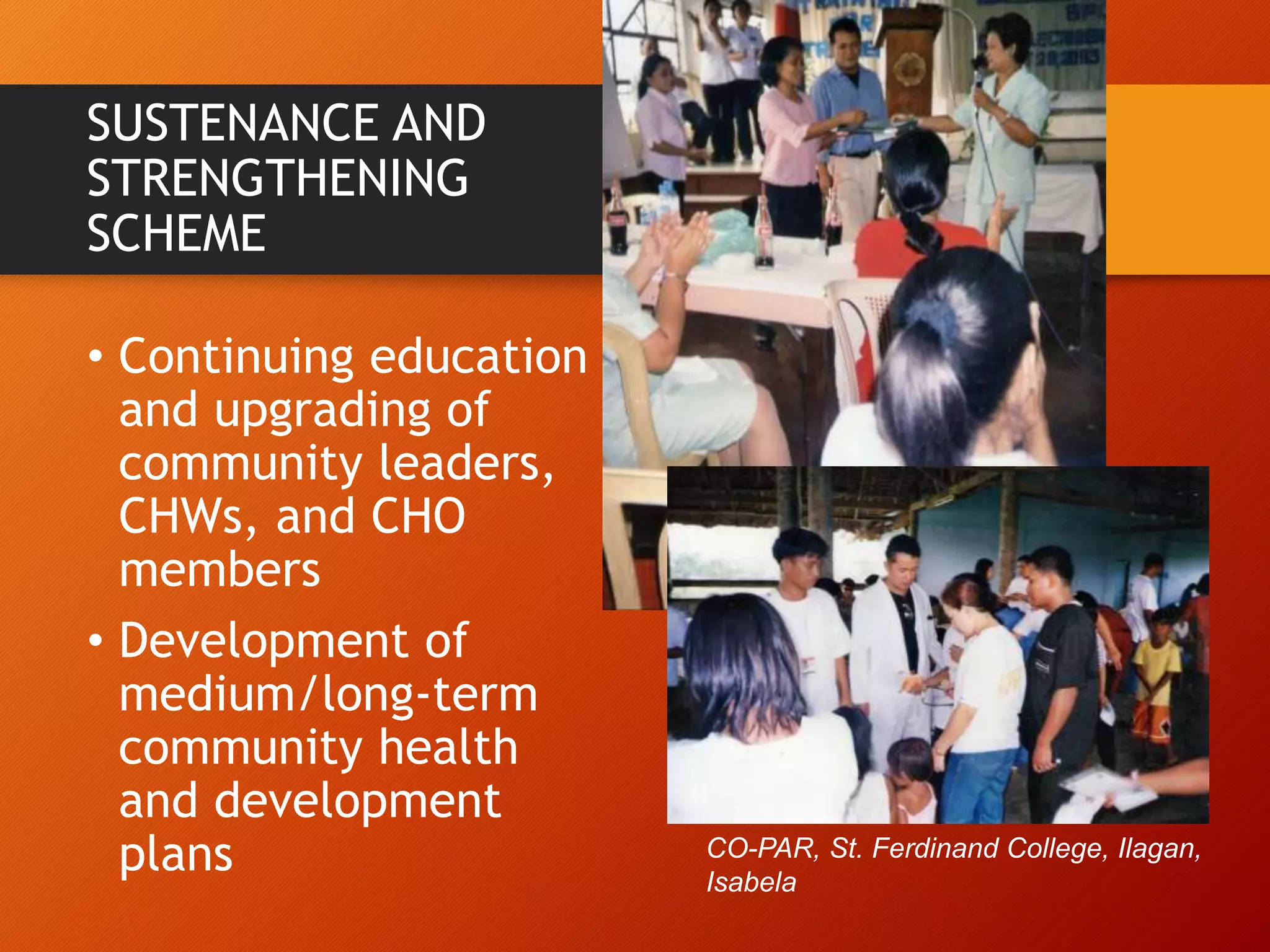 COMMUNITY ORGANIZING-PARTICIPATORY ACTION RESEARCH PROCESS | PPTX