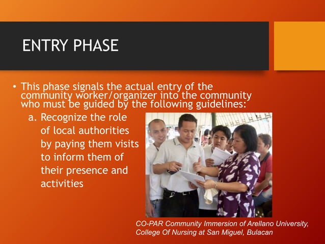 COMMUNITY ORGANIZING-PARTICIPATORY ACTION RESEARCH PROCESS | PPTX ...