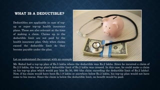 Co payment and deductible - Turtlemint | PPTX