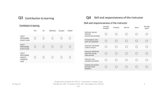 Co po mapping of moodle course | PPT