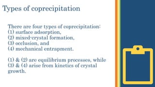 Co-precipitation | PPTX