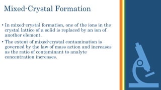 Co-precipitation | PPTX