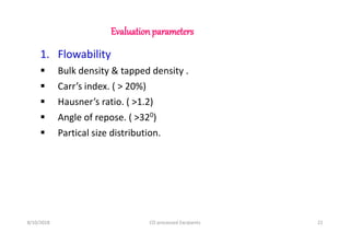 Co processed excipient | PPTX