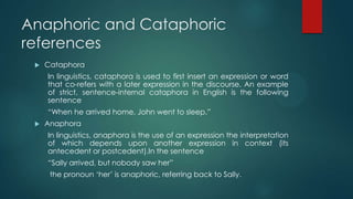 Co reference resolution | PPT