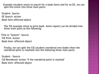 Co relation between dfd & event table | PPT