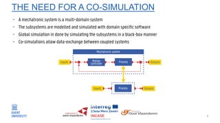 Co-simulation with Siemens NX - David van Os, Ugent | PPT