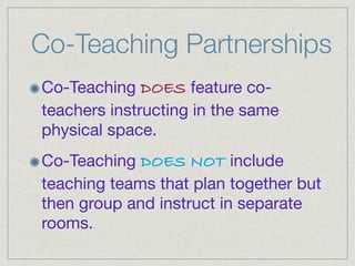 Co teaching | PPT