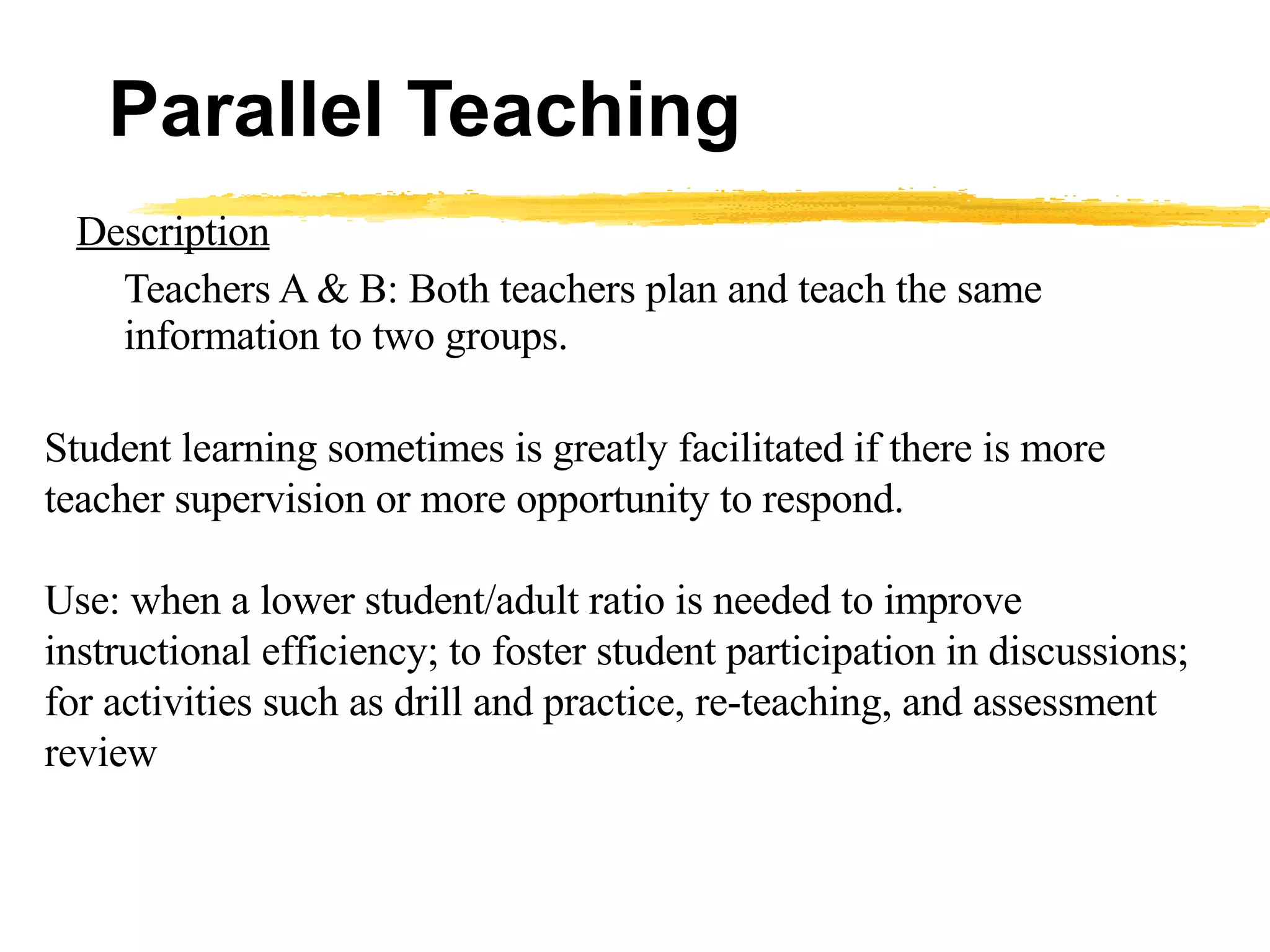 Co Teaching Handout | PPT