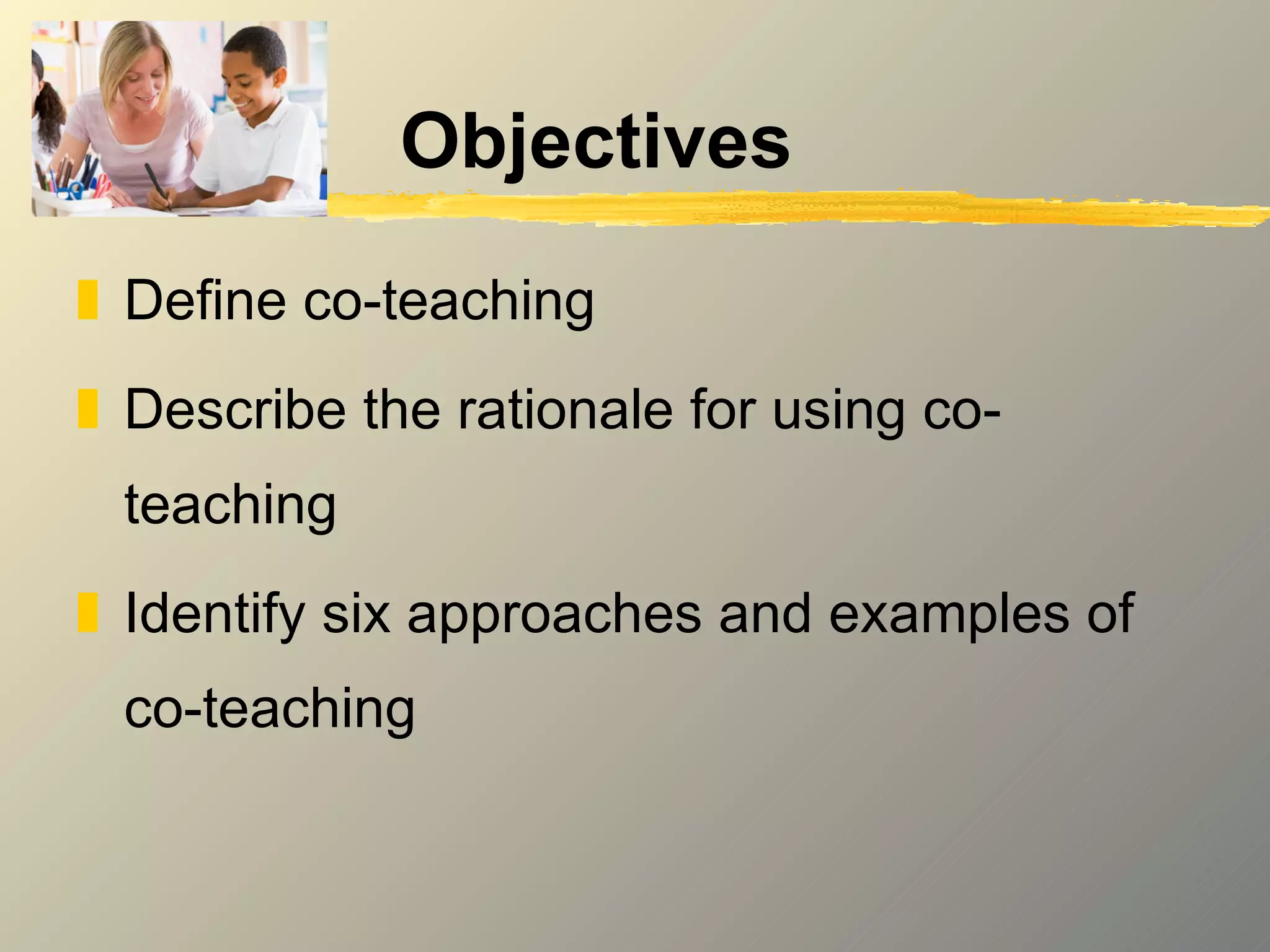 Co teaching presentation | PPT