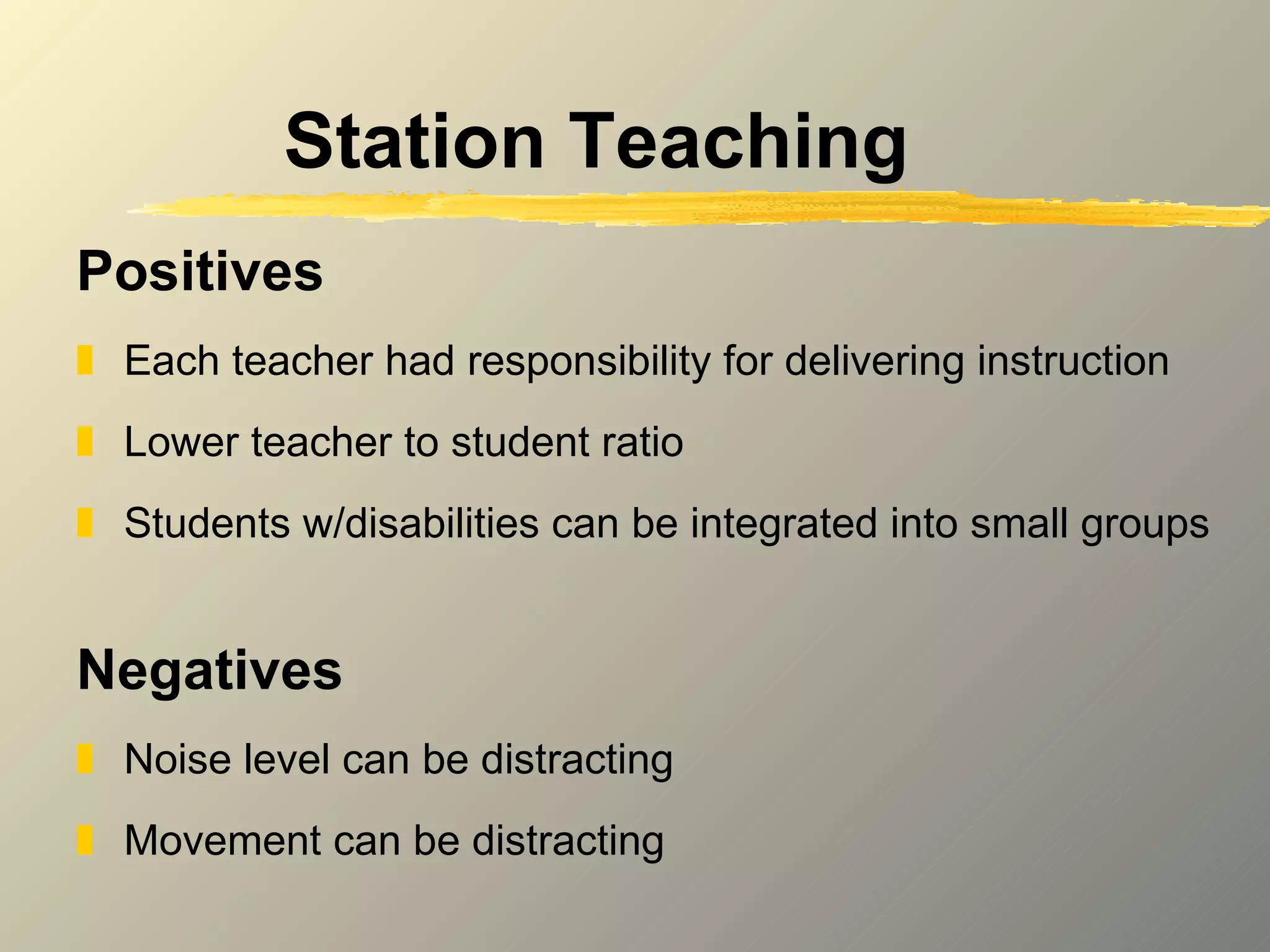 Co teaching presentation | PPT