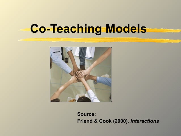 Co teaching presentation | PPT