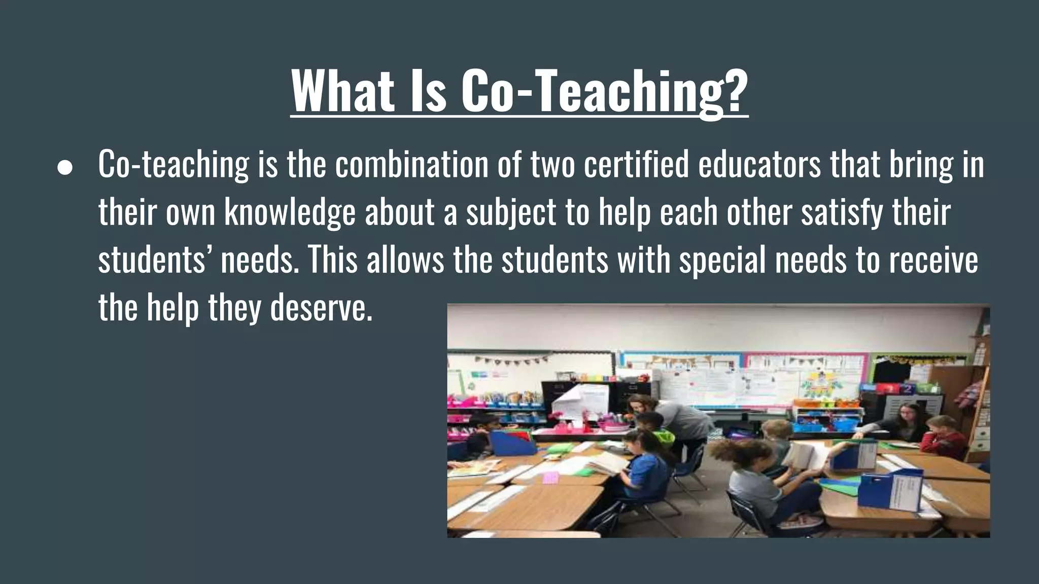 Co teaching presentation | PPTX